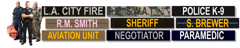 Heat-Fused Uniform Name Tapes | Fast Turnaround